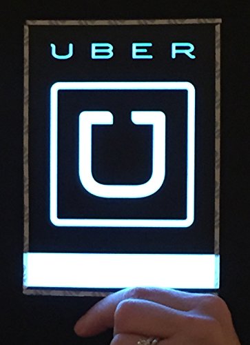Uber Glow Light Sign – White