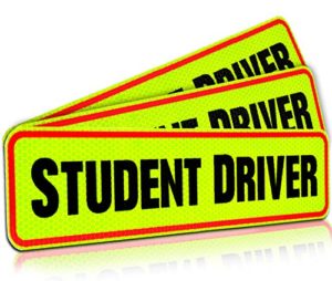 Student Driver Magnet Car Signs for The Novice or Beginner. Better Than ...