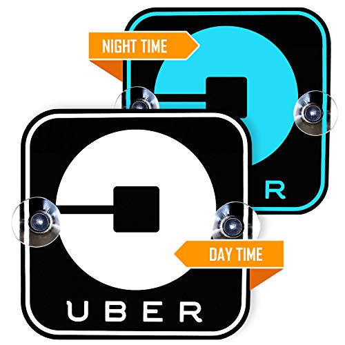 Rideshare Light Sign | Bright LED Light Signs for Car | Wireless ...