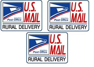 Artisan Owl U.S. Mail Delivery Magnetic Sign for Rural Delivery Carrier ...